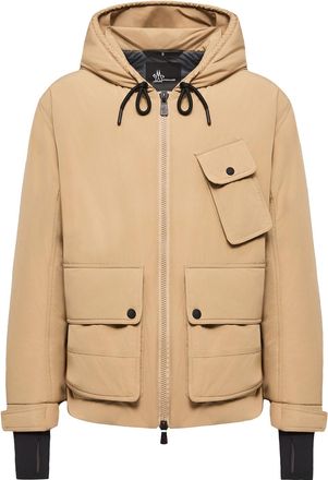 Moncler Moncler Veste Matelass&eacute;e Courte Ober, Homme, Beige, Taille: 1