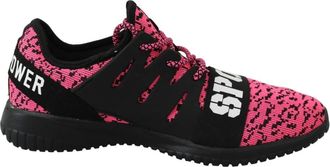 Plein Sport Femme, Sport, Noir, Taille: 38 EU Baskets Polyvalentes Noires pour le Sport et la Vie Quotidienne