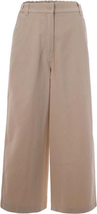Max Mara Femme, Pantalons, Beige, Taille: 36 FR Wide Pantalons