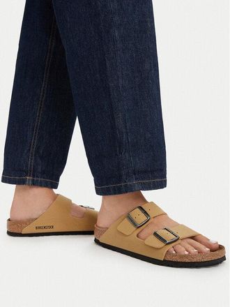 Birkenstock Pantoletten Arizona Birko-Flor 1029151 Beige