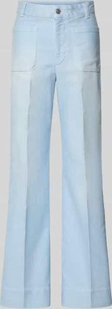 Victoria Beckham Wide Fit Jeans mit aufgesetzten Taschen