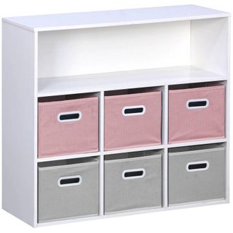 Sweeek Aufbewahrungsm&ouml;bel f&uuml;r Kinder, 6 Boxen - Sweeek