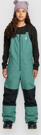 Volcom Barkley Ins Kids Bib Pants spruce green