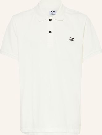 C.P. Company Piqu&eacute;-Poloshirt weiss