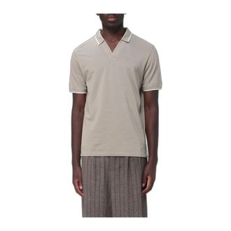 Emporio Armani Polo-Shirt aus Baumwolle - - Tops - Damen - Gr&uuml;n - S