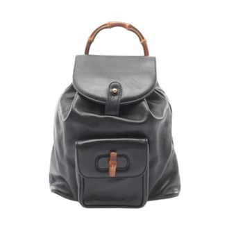 Gucci Pre-owned Vintage Rucksack - - Pre-owned - Damen - Schwarzk - ONE SIZE