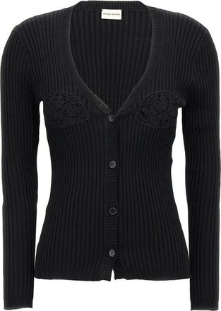 Magda Butrym Femme, Pulls, Noir, Taille: 40 FR Tricots