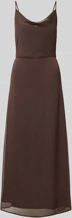 Vila Abendkleid mit Spaghettitr&auml;gern Modell FALIA