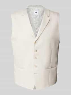 Atelier Torino Weste mit Knopfleiste