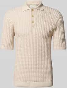 Jack & Jones Poloshirt mit Strukturmuster Modell JOEL