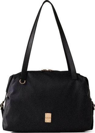 Borbonese Femme, Sacs, Noir, Taille: ONE Size Sac cabas moyen