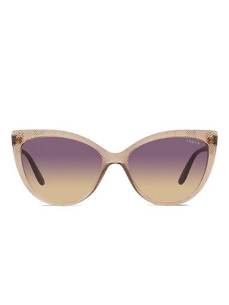 Vogue Eyewear Sonnenbrille mit Cat-Eye-Gestell - Nude
