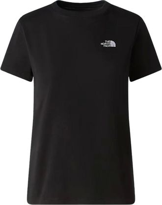 The North Face Femme, Tops, Noir, Taille: 38 FR Evolution Simple Dome Slim Short Sleeve T-Shirt