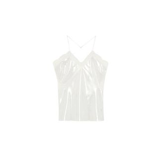 Patrizia Pepe Femme, Tops, Blanc, Taille: 38 FR D&eacute;bardeur