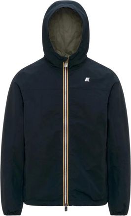 K-Way Homme, Vestes, Bleu, Taille: XL Jake Cotton Reversible