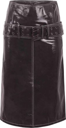 Diesel Jupe Midi - Gris