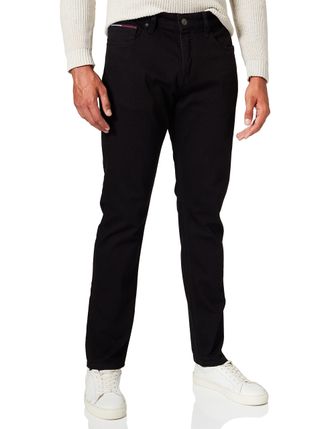 Tommy Jeans Herren Ryan Reg STGHT BE171 Bkbkc Jeans, Denim Black, 29W / 32L