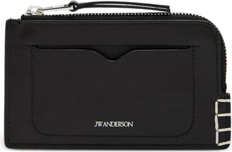 J.W.Anderson porte-cartes zipp&eacute; - Noir