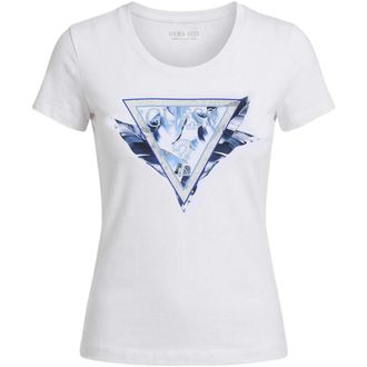 Guess SS CN FEATHER TRIANGLE TEE W6GI11 K3026