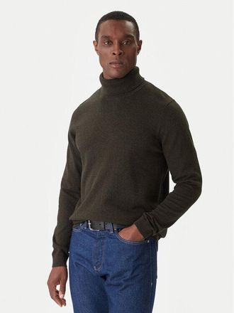 Jack & Jones Jack & Jones Rollkragenpullover Basic 12258051 Gr&uuml;n Regular Fit