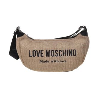 Love Moschino Borsa in Canvas con Logo - - Bags - Damen - Mehrfarbig - ONE SIZE