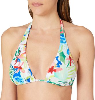 Schiesser Damen Triangle Bikini Top Tankini-Oberteil, Multicolor 1, 36