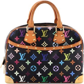 Louis Vuitton Trouville Handbag Monogram Multicolor satchel - Noir