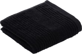 Vossen Tomorrow Gästetuch 30 x 50 cm schwarz