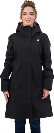 K-Way Femme, Vestes, Noir, Taille: 38 FR Stephy Bonded Jacket