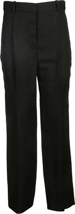 Victoria Beckham pantalon à taille haute - Noir