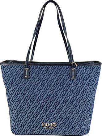 Liu Jo Femme, Sacs, Bleu, Taille: ONE Size Evrim M Tote