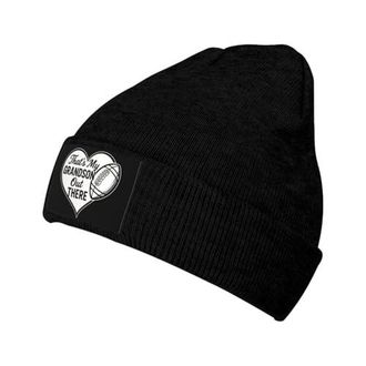 Generic Unisexe Bonnet Souple Tricot&eacute;, Cest Mon Petit-Fils l&agrave;-Bas, Classique Casquette Tricot&eacute;, Tricoter Chapeau pour Adultes, Sports, Cyclisme