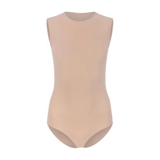 Maison Margiela &Auml;rmelloser Body in Nude - - Tops - Damen - Beige - XS