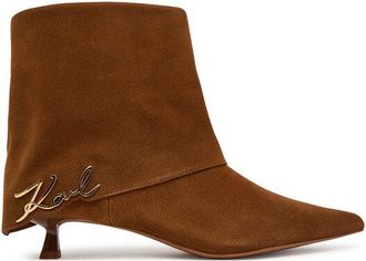 Karl Lagerfeld Stiefeletten KL30142 Braun