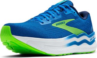 Brooks Herren Ghost Max 2 Sneaker, Dutch Blue/Green Gecko/Peacoat, 41 EU