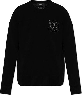 Amiri MA Sweater - - Knitwear - Herren - Schwarzk - 2XL
