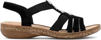 Rieker Sandalen 62831-00 Schwarz
