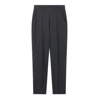 Emporio Armani Pantalone Tuta - Femme - Pantalons - Noir - Taille: 38 FR