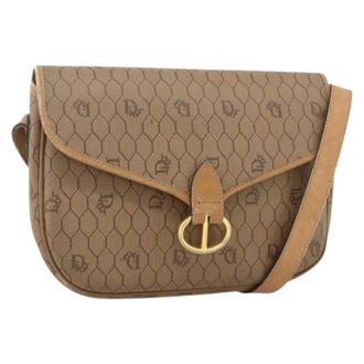 Dior Pre-owned Plastik Schultertasche - - Pre-owned - Damen - Beige - ONE SIZE
