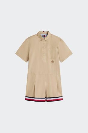 Tommy Jeans Robe courte col polo en coton - Taille XS