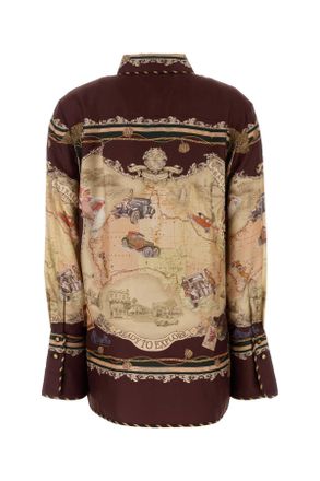 Zimmermann Twill Shirt - Purple
