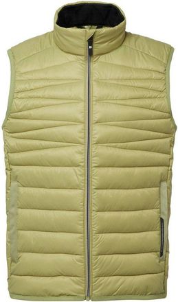 s.Oliver Outdoorjacke Outdoor-Weste Leichte Steppweste mit Stehkragen und Kontrast-Details