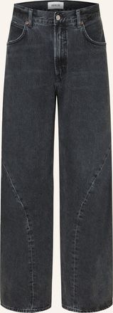 A Gold E Agolde Jeans Twist Wide Fit schwarz