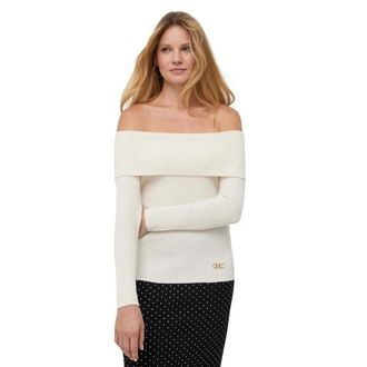 Michael Kors Round-Neck Strickwaren - - Knitwear - Damen - Beige - L