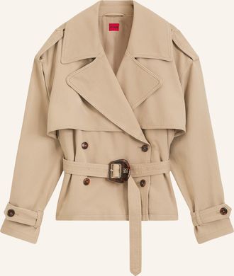 HUGO BOSS Hugo Trench-Jacke Aclunda beige