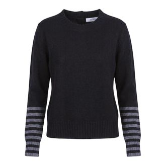 Jucca Rundhals-Strickware - - Knitwear - Damen - Schwarzk - M