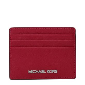 Michael Kors Femmes Porte Documents Cuir Rouge/Framboise Fonc&eacute;