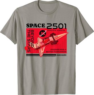 Meccano Space 2501 Raumschiff Retro T-Shirt
