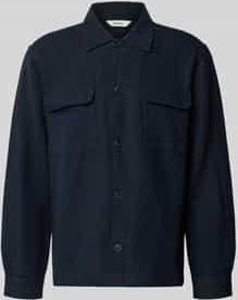 Selected Relaxed Fit Hemdjacke aus Leinen-Baumwoll-Mix Modell LEROY