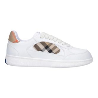 Burberry Homme, Chaussures, Blanc, Taille: 40 EU Terrace Baskets